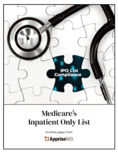 Inpatient Only List Compliance | AppriseMD